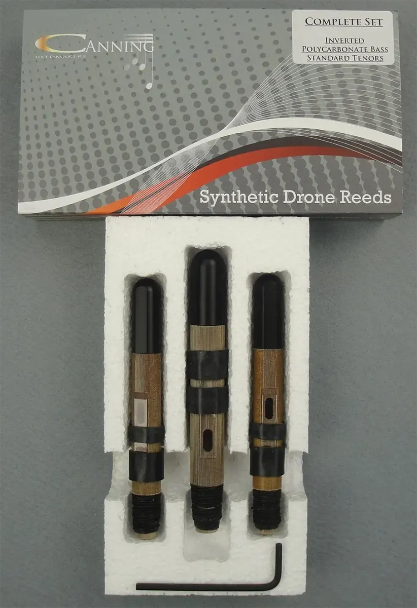 Canning Drone Reeds, Inverted Bass - McGillivray Piping Inc.